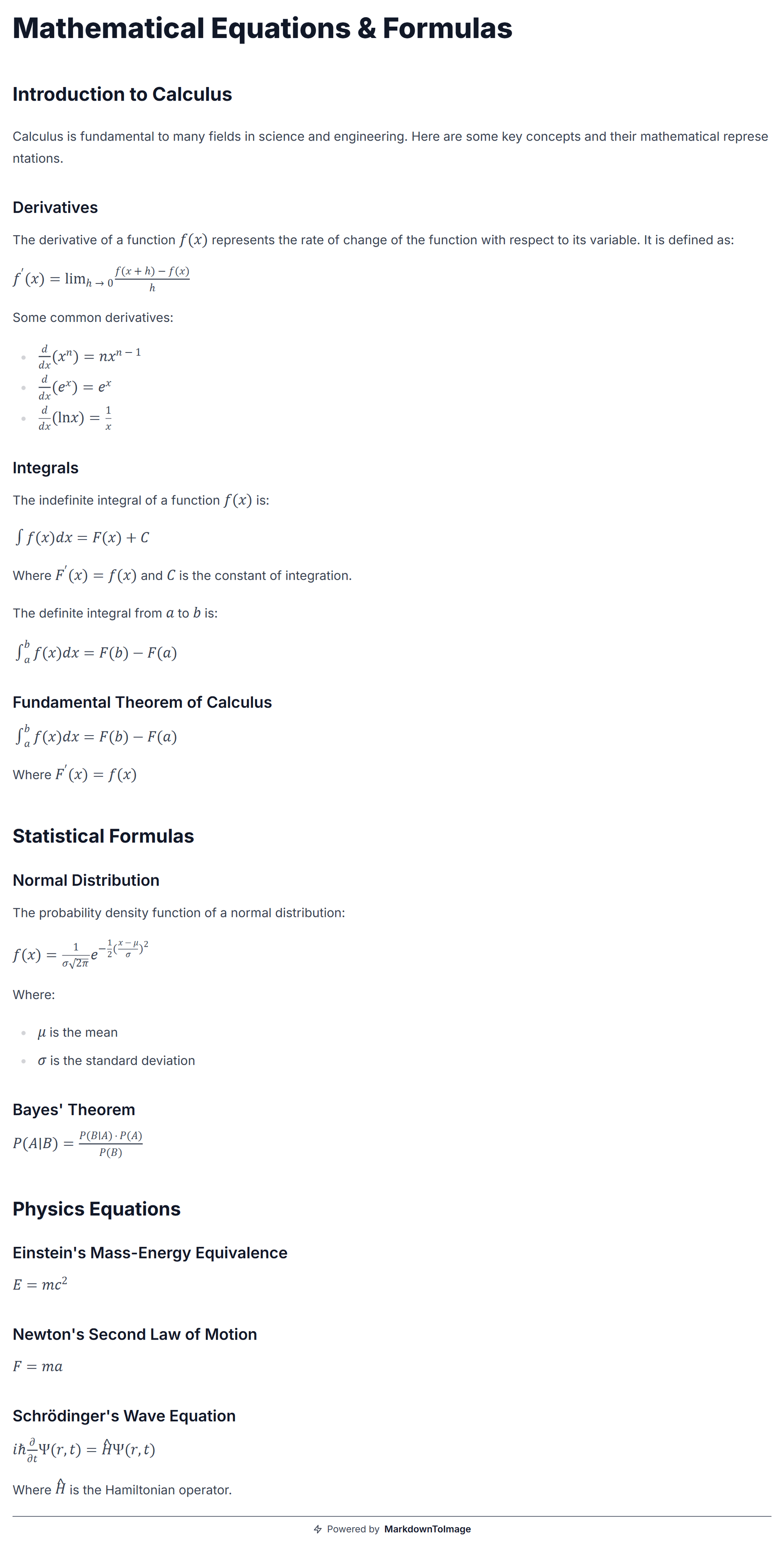 Markdown To Image Converter | Markdown, Code & README | MarkdownToImage